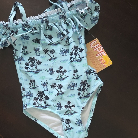Disney | Swim | Disney Stitch One Piece Upf5 Sz 3t | Poshmark